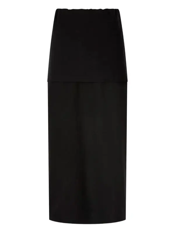 STUDIO TOMBOY Layered Long Skirt