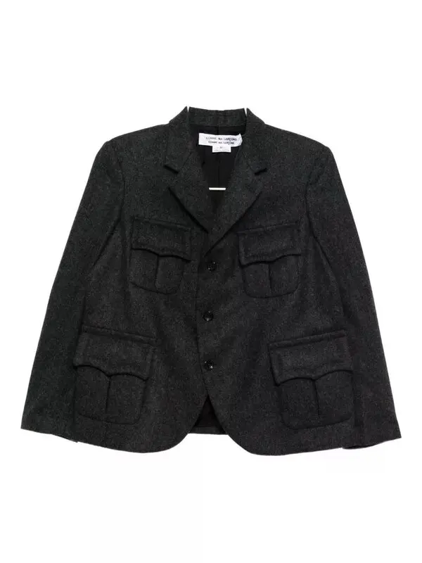 Comme Des Garçons Single-breasted Blazer
