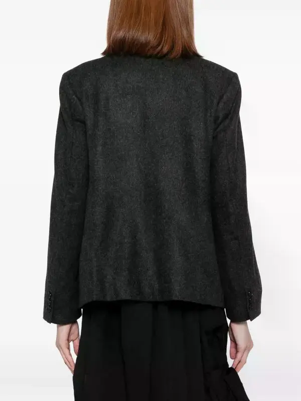 Comme Des Garçons Single-breasted Blazer