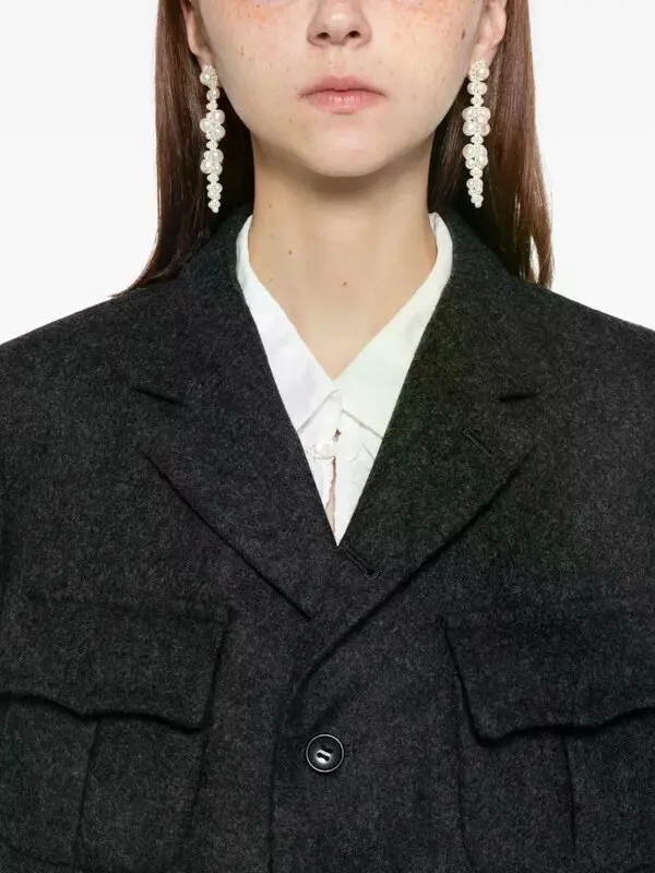 Comme Des Garçons Single-breasted Blazer