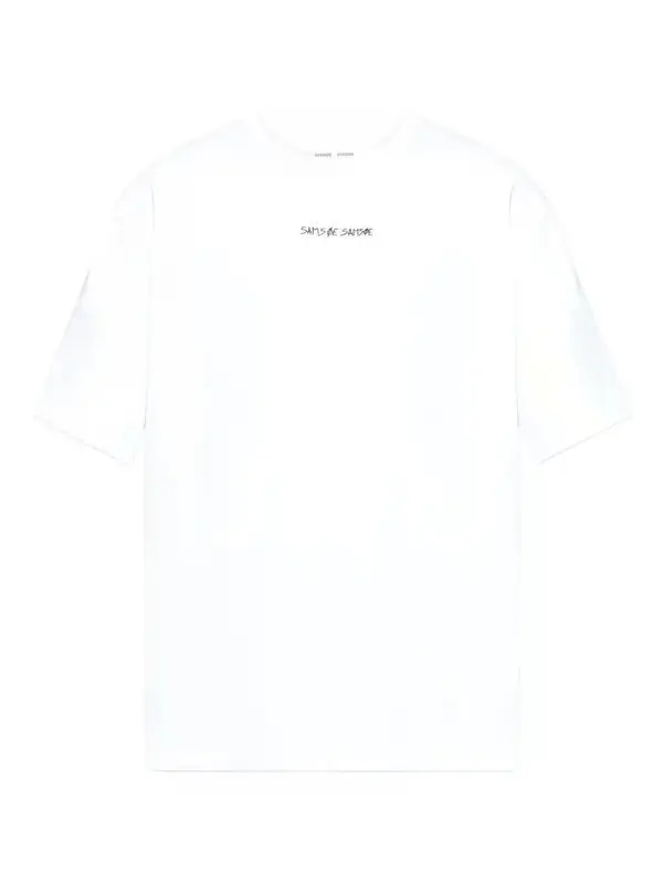 SAMSOE SAMSOE Graphic-print T-shirt - White