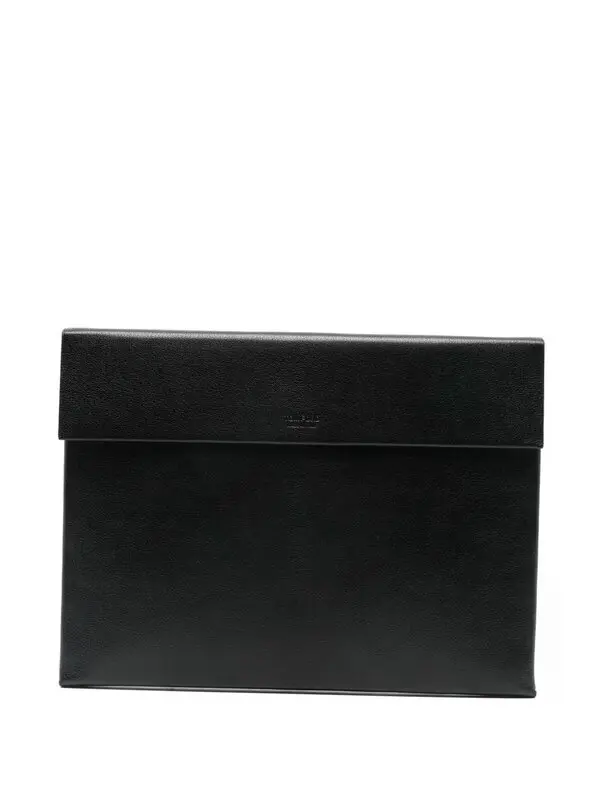 TOM FORD Leather Clutch Bag - Black