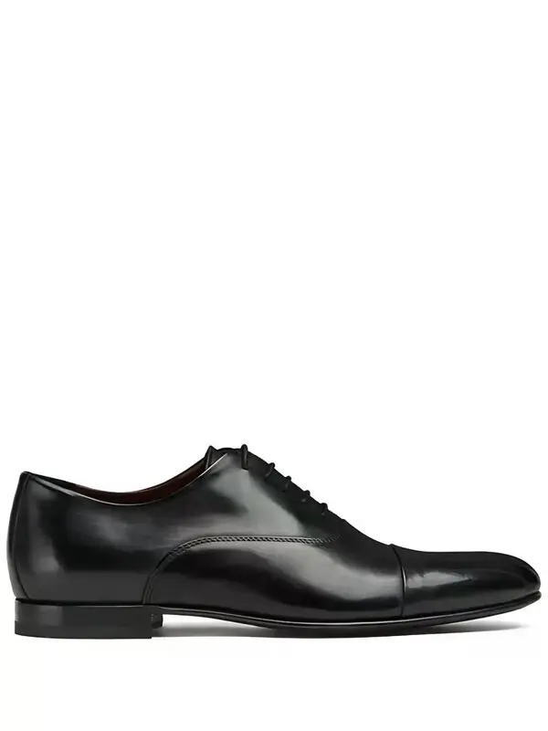 Corneliani Leather Oxford Shoes