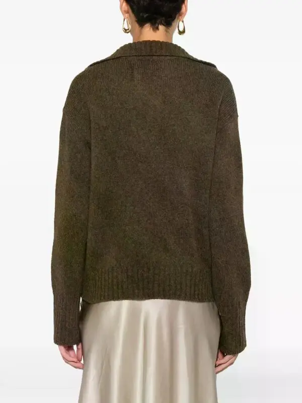ROBERTO COLLINA Spread-collar Jumper