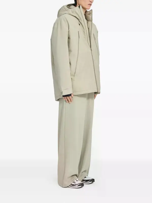 MM6 MAISON MARGIELA X SALOMON Hooded Zip-front Jacket - Neutrals