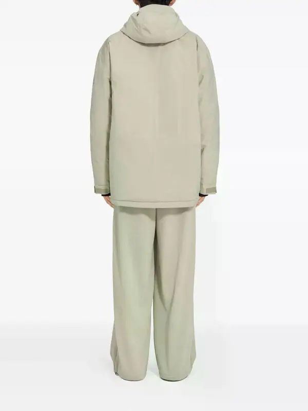 MM6 MAISON MARGIELA X SALOMON Hooded Zip-front Jacket - Neutrals
