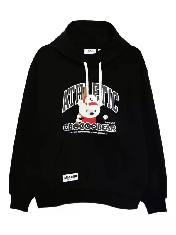 CHOCOOLATE Chocoo Bear Hoodie - Black