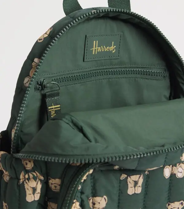 Harrods Quilted Henry Bear Backpack