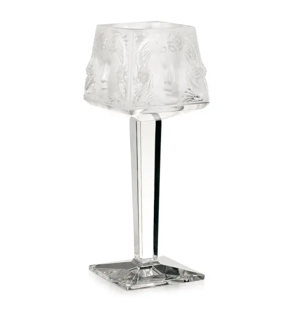 Lalique Masque De Femme Votive Lamp - Clear