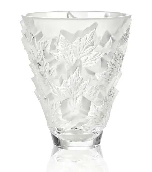 Lalique Crystal Champs-elysées Vase - Clear