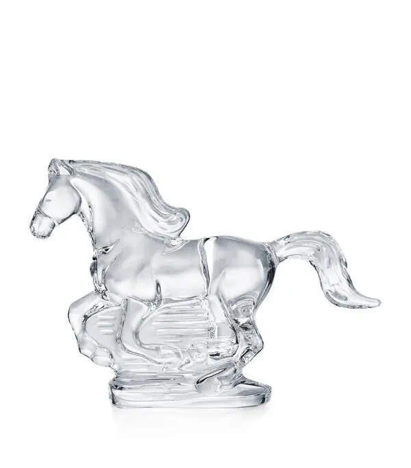 THE MARTHA, BY BACCARAT Crystal Zodiaque Horse 2026 Ornament - Clear