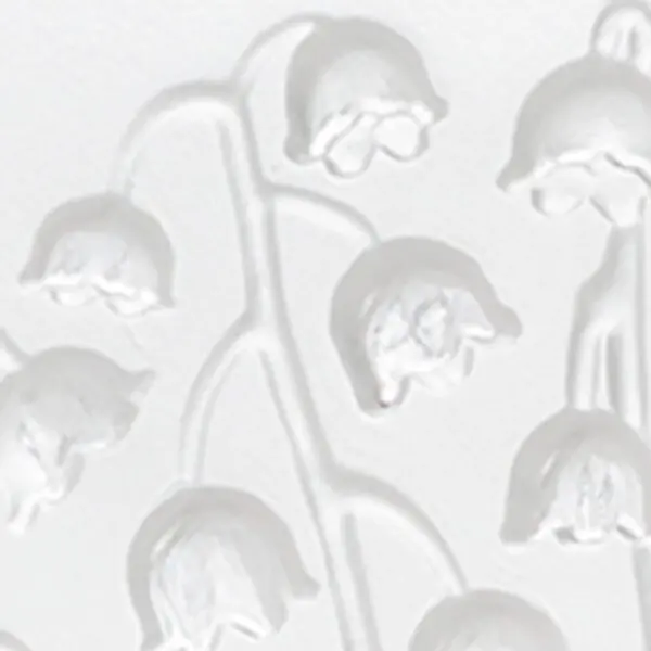 Lalique Crystal Muguet Votive Vase - Clear