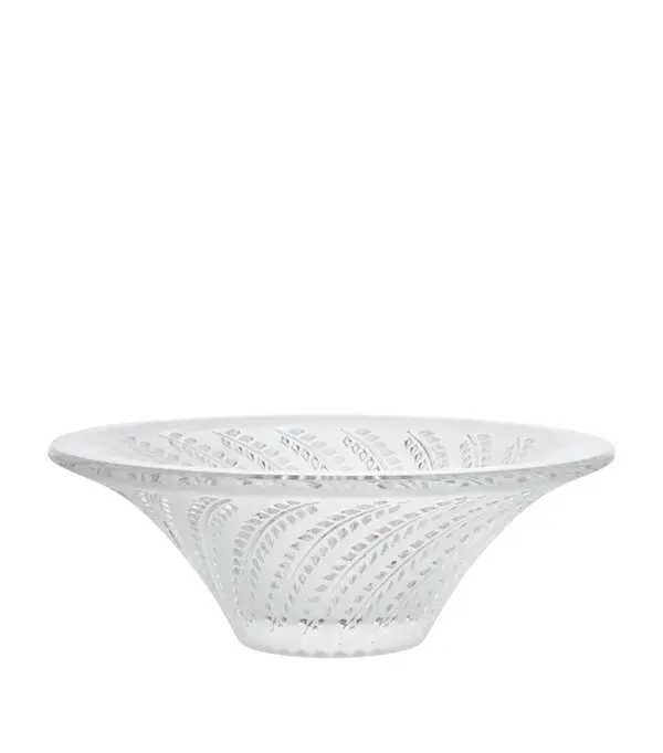 Lalique Small Crystal Glycines Bowl - Clear