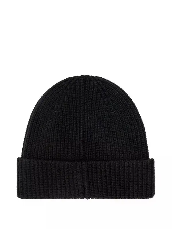Amiri Logo-patch Beanie - Black