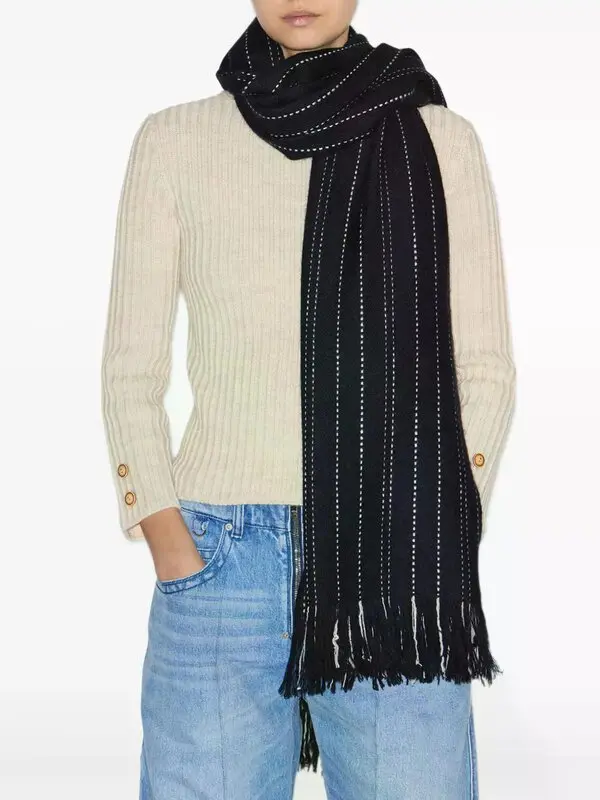 Isabel Marant Carlysta Scarf - Black