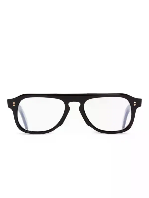 CUTLER & GROSS Round-frame Eyeglasses - Black