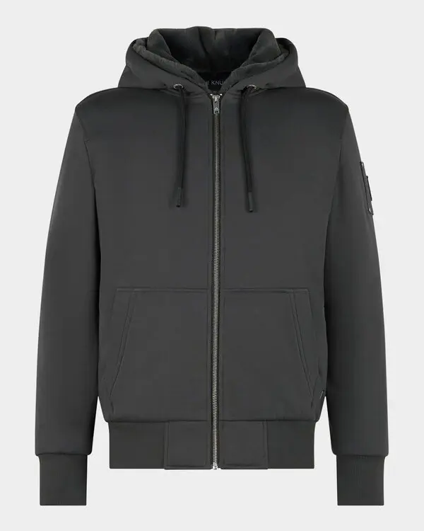 Moose Knuckles Classic Bunny Hooded Jacket - Cement W/c