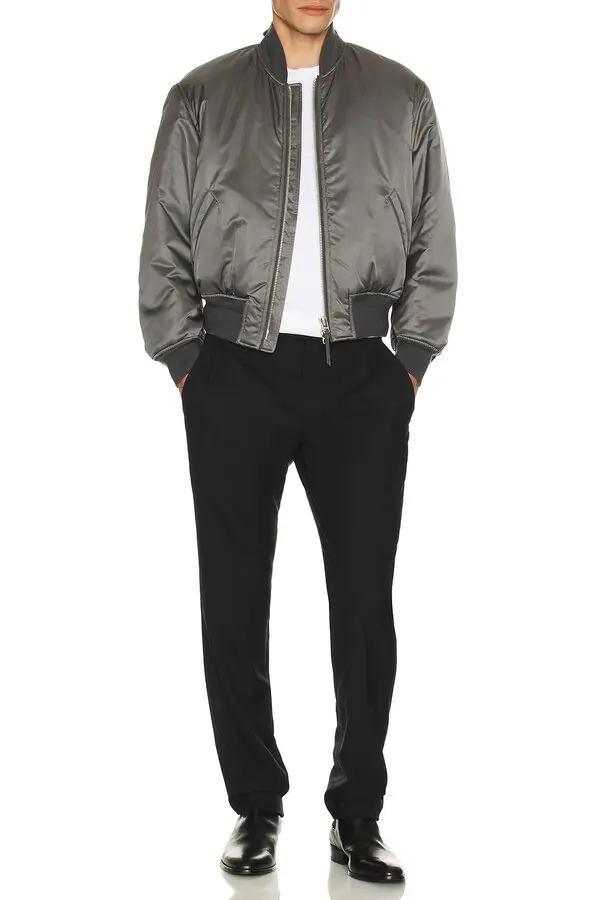 TOM FORD Soft Silk Satin Bomber