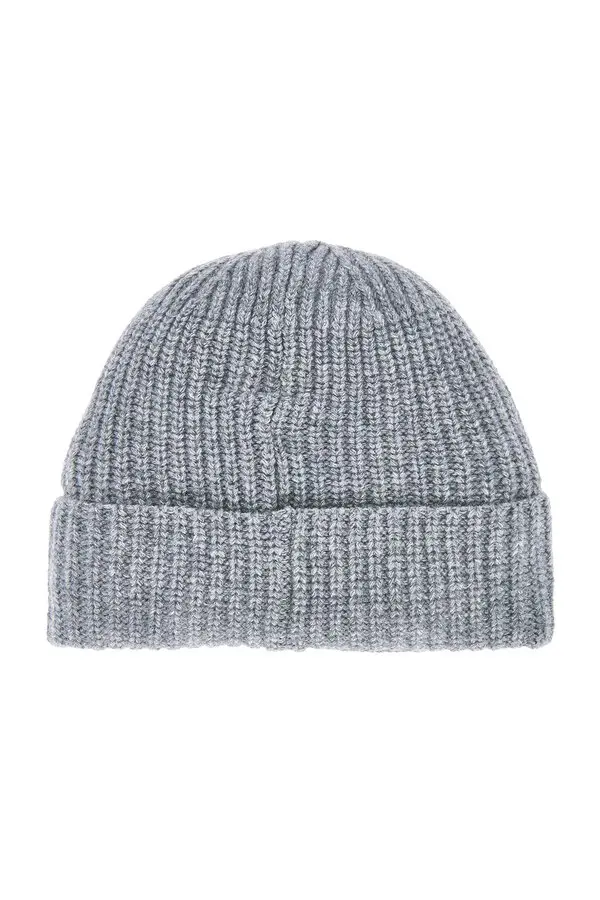 Stone Island Ribbed Wool Beanie