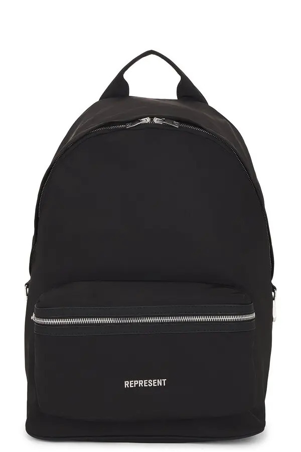 REPRESENT Nylon Backpack - Black