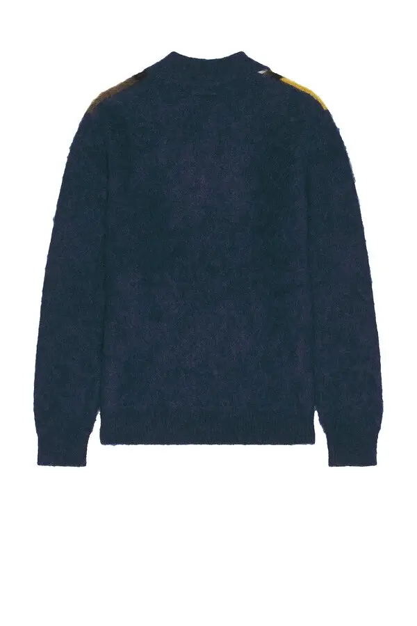 BEAMS Knit Polo Shaggy 9g