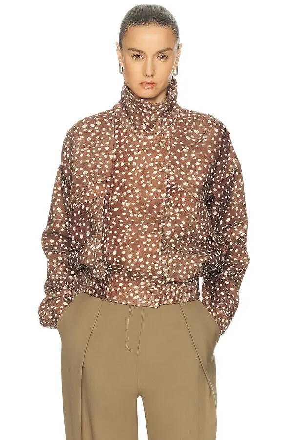 SRG Blake Jacket - Fawn Print