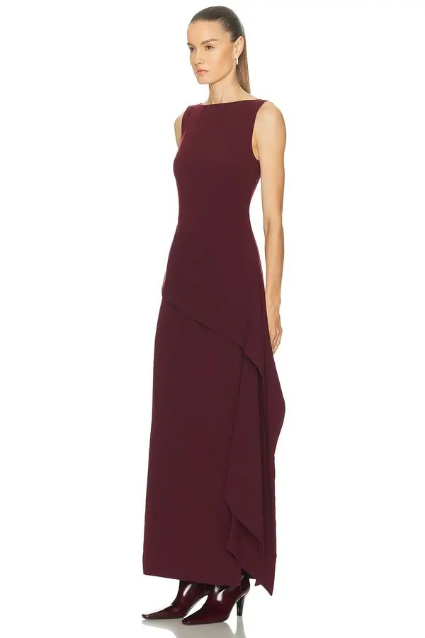 pink sheath dress formal Angelica Sexy Sheath One Shoulder Slit Sequins Formal Dresses, As Picture main image 1