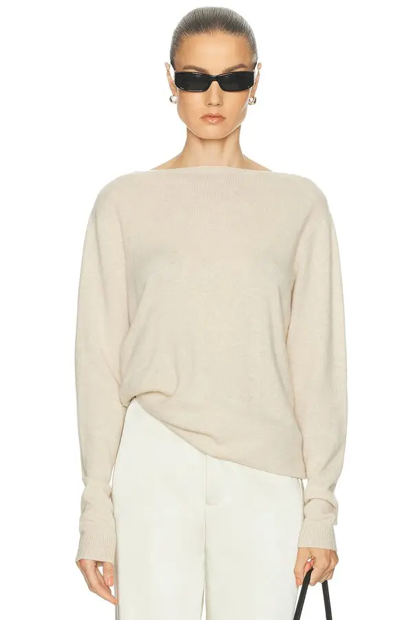 SRG Sarriah Cashmere Sweater - Oatmeal