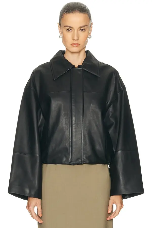 SRG Millie Leather Jacket - Black
