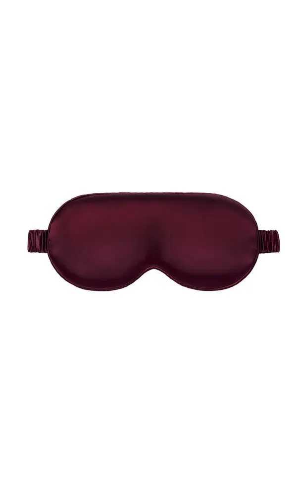 Slip Silk Contour Sleep Mask - Red