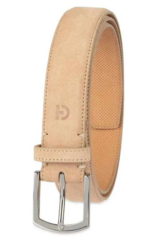 Cole Haan Suede Belt - Khaki