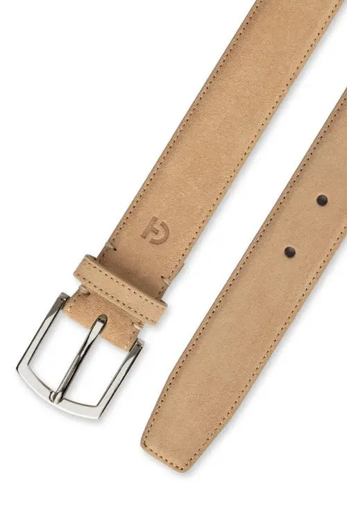 Cole Haan Suede Belt - Khaki