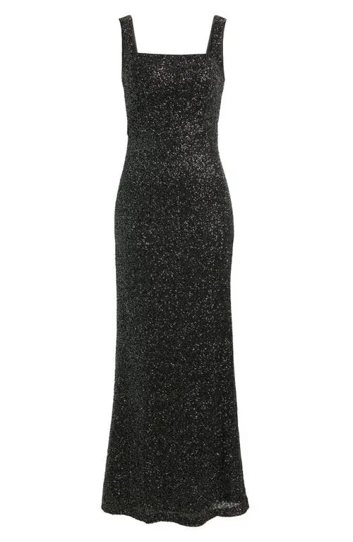 Vince Camuto Sleeveless Sequin Dress