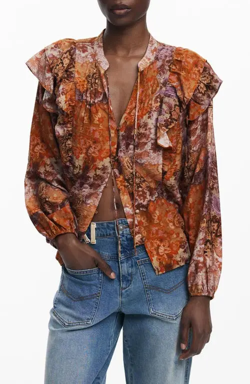Desigual Paisley Button-up Shirt