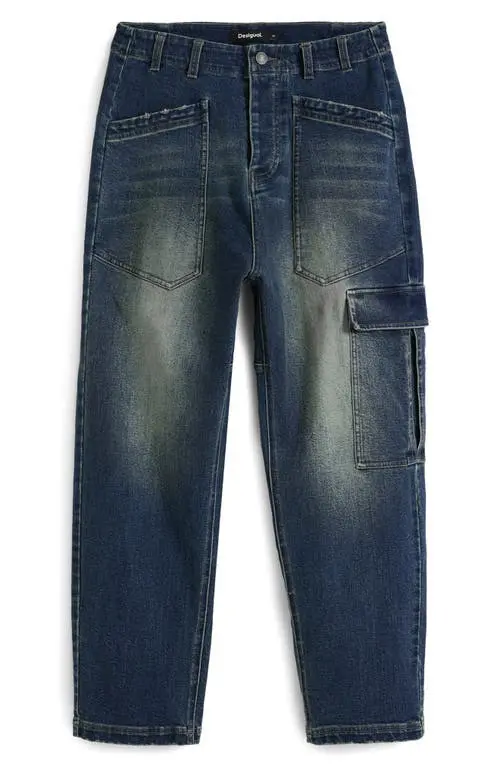 Desigual Tapered Utility Jeans