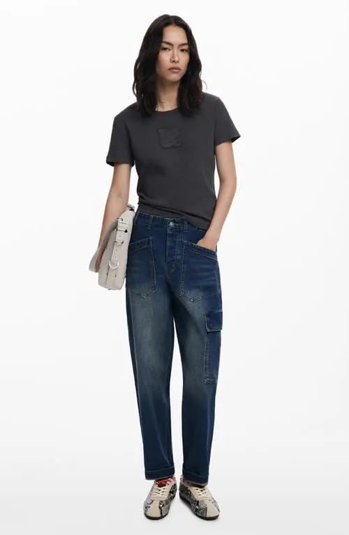Desigual Tapered Utility Jeans