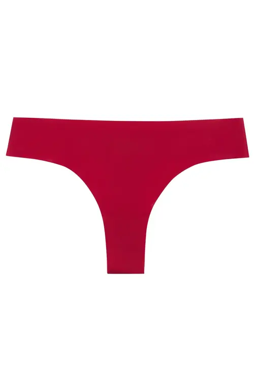 Uwila Warrior Soft Seamless Thongs - Jester Red