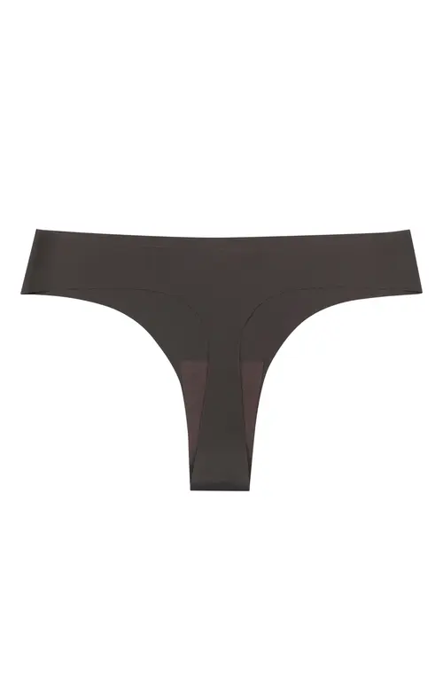 Uwila Warrior Soft Seamless Thongs - Shale
