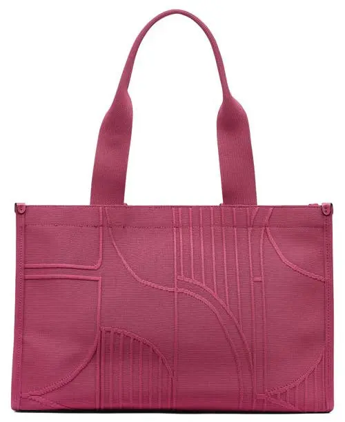 Karl Lagerfeld Paris Kristina Polyester Tote - Currant