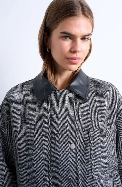 Topshop Heritage Twill Field Jacket