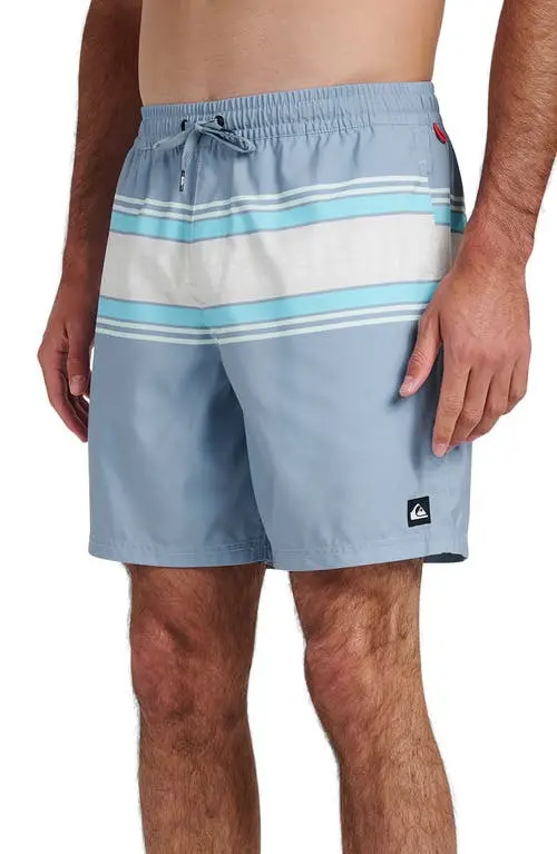 Quiksilver Striped Swim Trunks