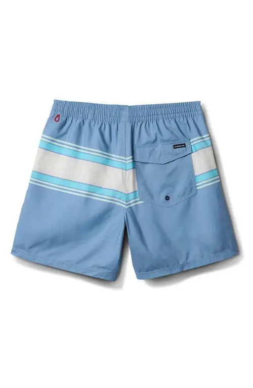 Quiksilver Striped Swim Trunks