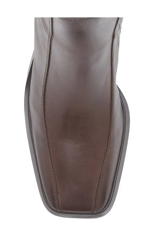 TONY BIANCO Leather Ankle Boots - Choc Como