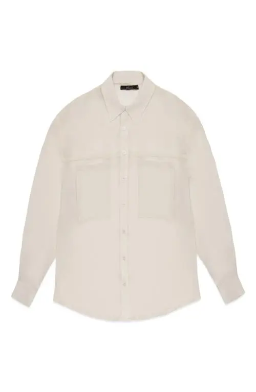 Deluc Grayson Sheer Shirt - Ecru