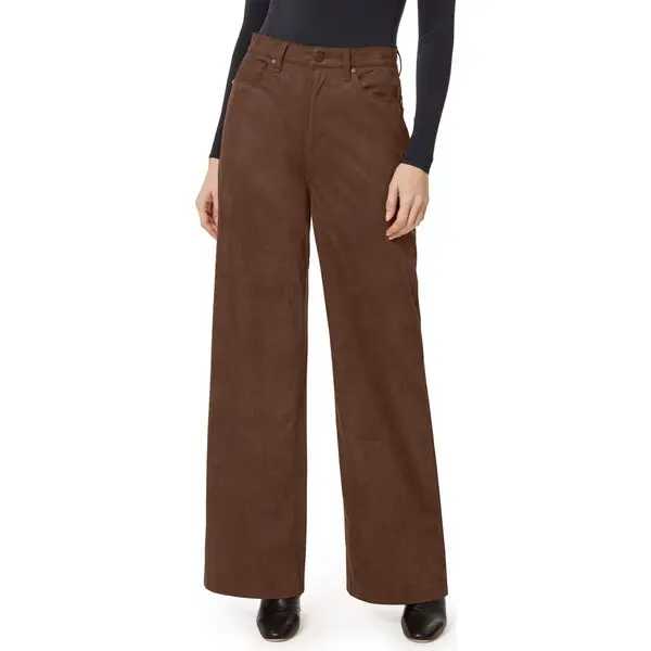 Habitual Wide Leg Suede Pants