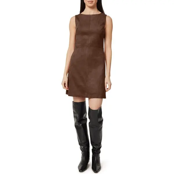 Habitual Suede Shift Dress
