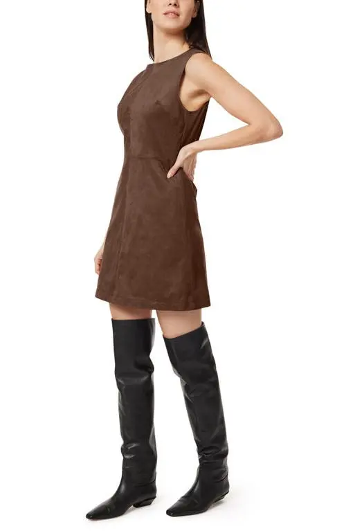 Habitual Suede Shift Dress