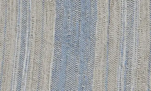 COMMUNE Stripe Linen Kitchen Towel - Blue
