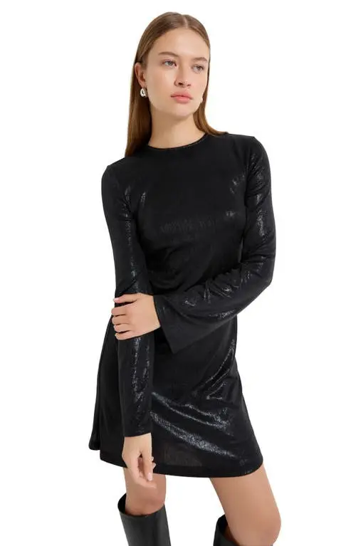 MARCELLA Adya Metallic Mini Dress