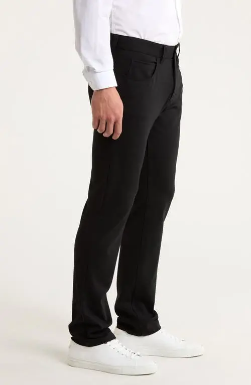 Emporio Armani Flat Front Tapered Trousers